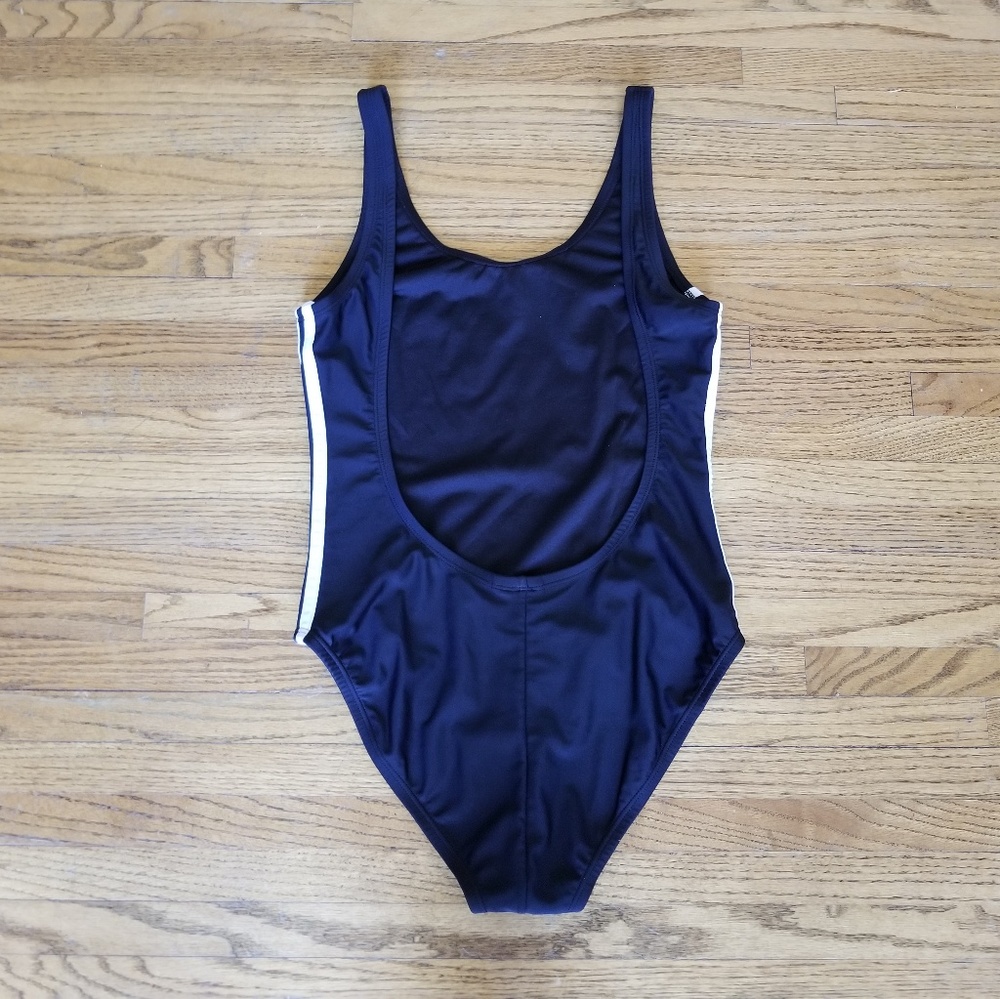 Adidas Low Back One Piece Swimsuit - Gem